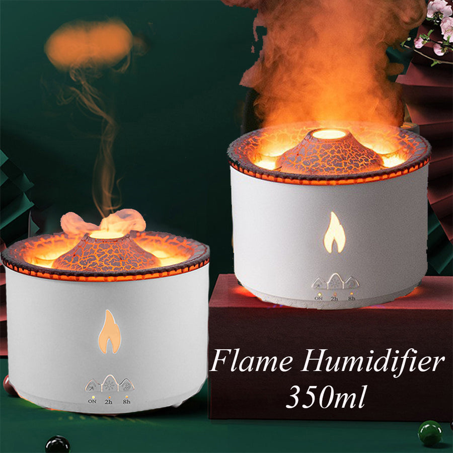 New Creative Ultrasonic Essential Oil Humidifier Volcano Aromatherapy ...