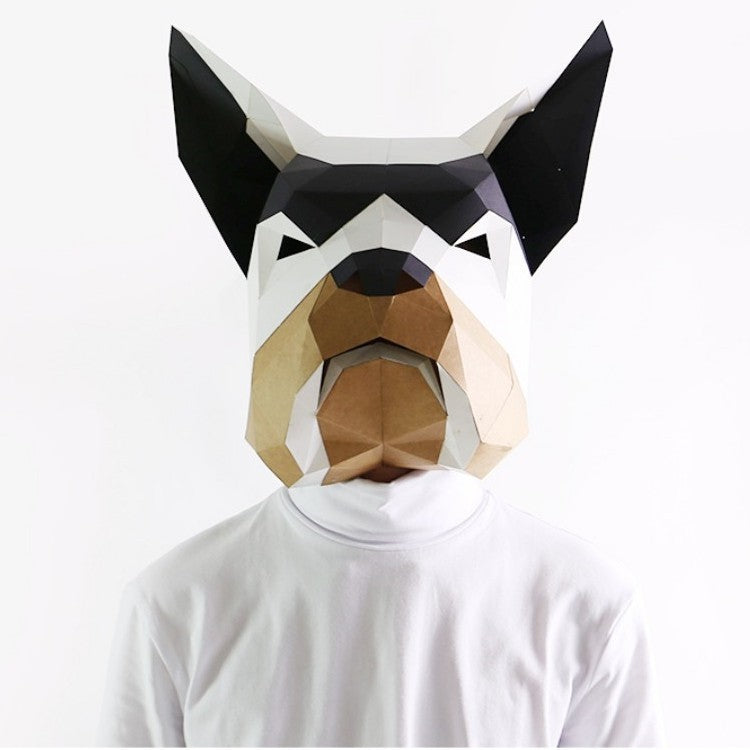 Headgear Creative Paper Mold Mask Holiday Gift – Trendha