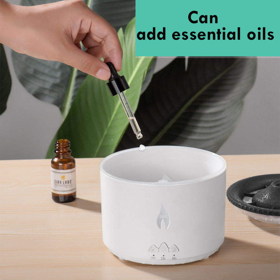 New Creative Ultrasonic Essential Oil Humidifier Volcano Aromatherapy ...