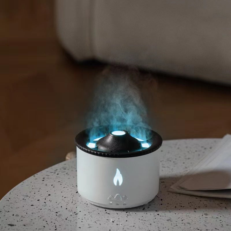 New Creative Ultrasonic Essential Oil Humidifier Volcano Aromatherapy ...