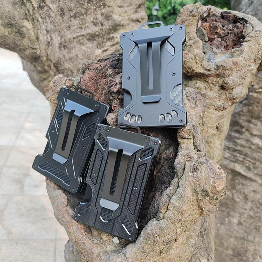 Aluminum Alloy Card Wrapped Metal Wallet – Trendha