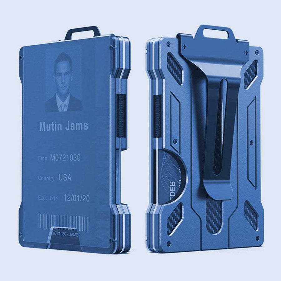 Aluminum Alloy Card Wrapped Metal Wallet – Trendha