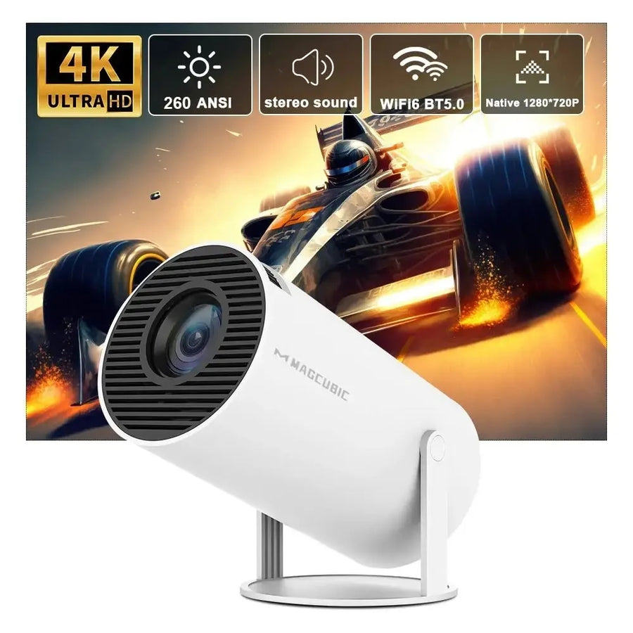 Enhanced 4K Android Projector – Trendha