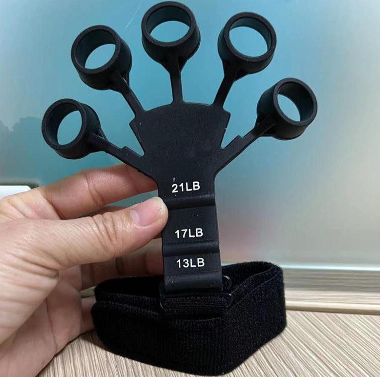 Silicone Grip Device Finger Exercise Stretcher Finger Gripper Strength ...